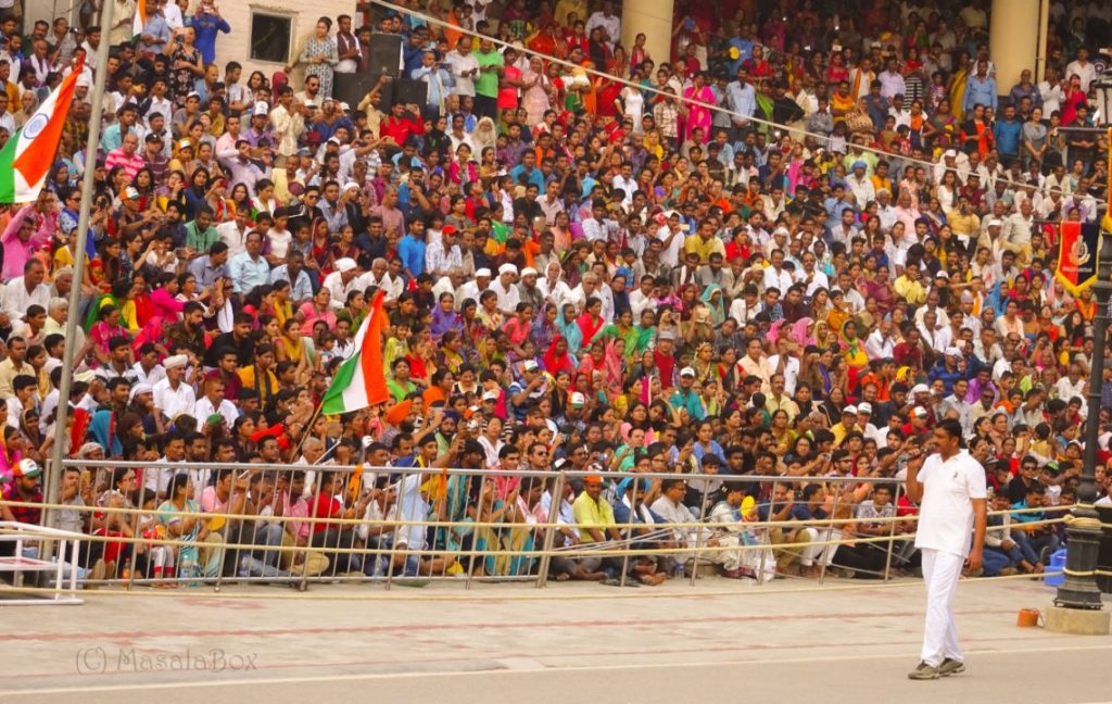 Wagah Border, Attari - Indo-Pak border - The Flag Down Ceremony