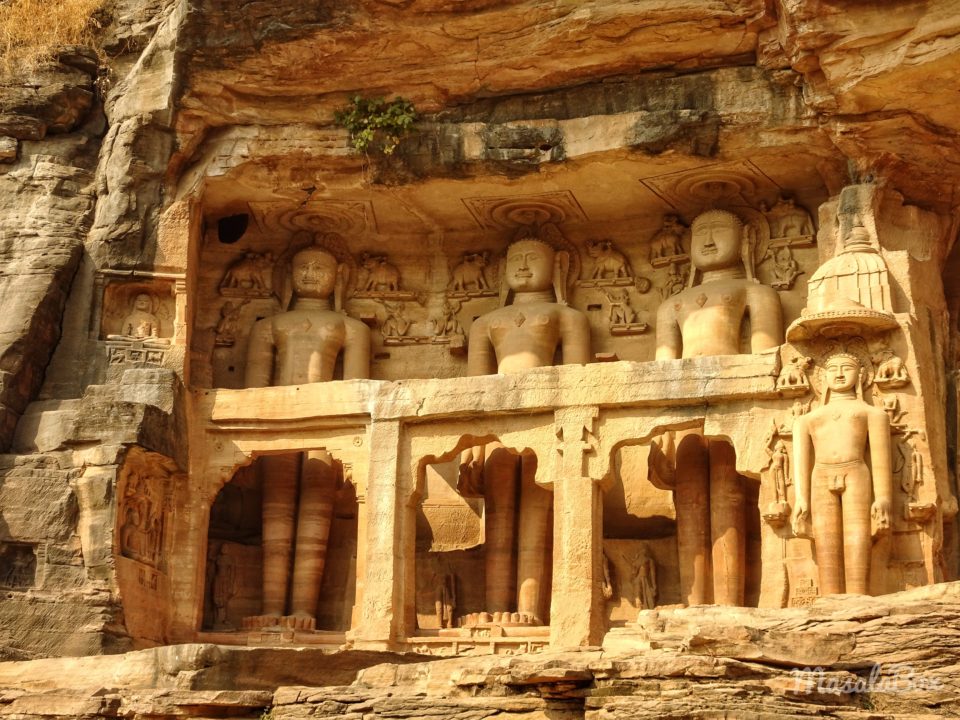 Jain Monuments of Gwalior Fort - Gopachal and siddhanchal caves