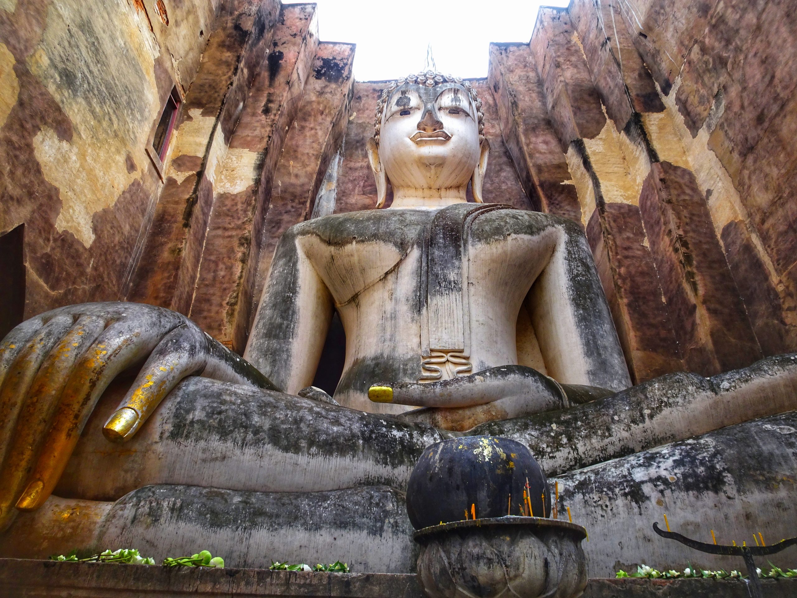 The Walking Buddha of Sukhothai