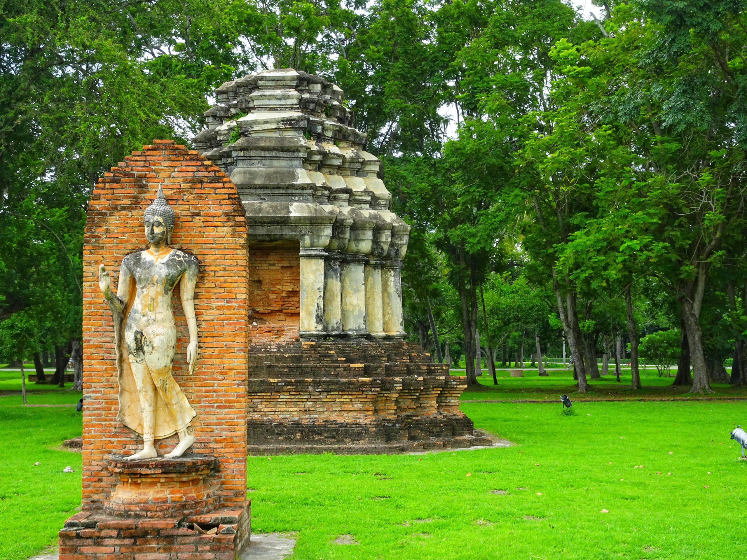 The Walking Buddha of Sukhothai
