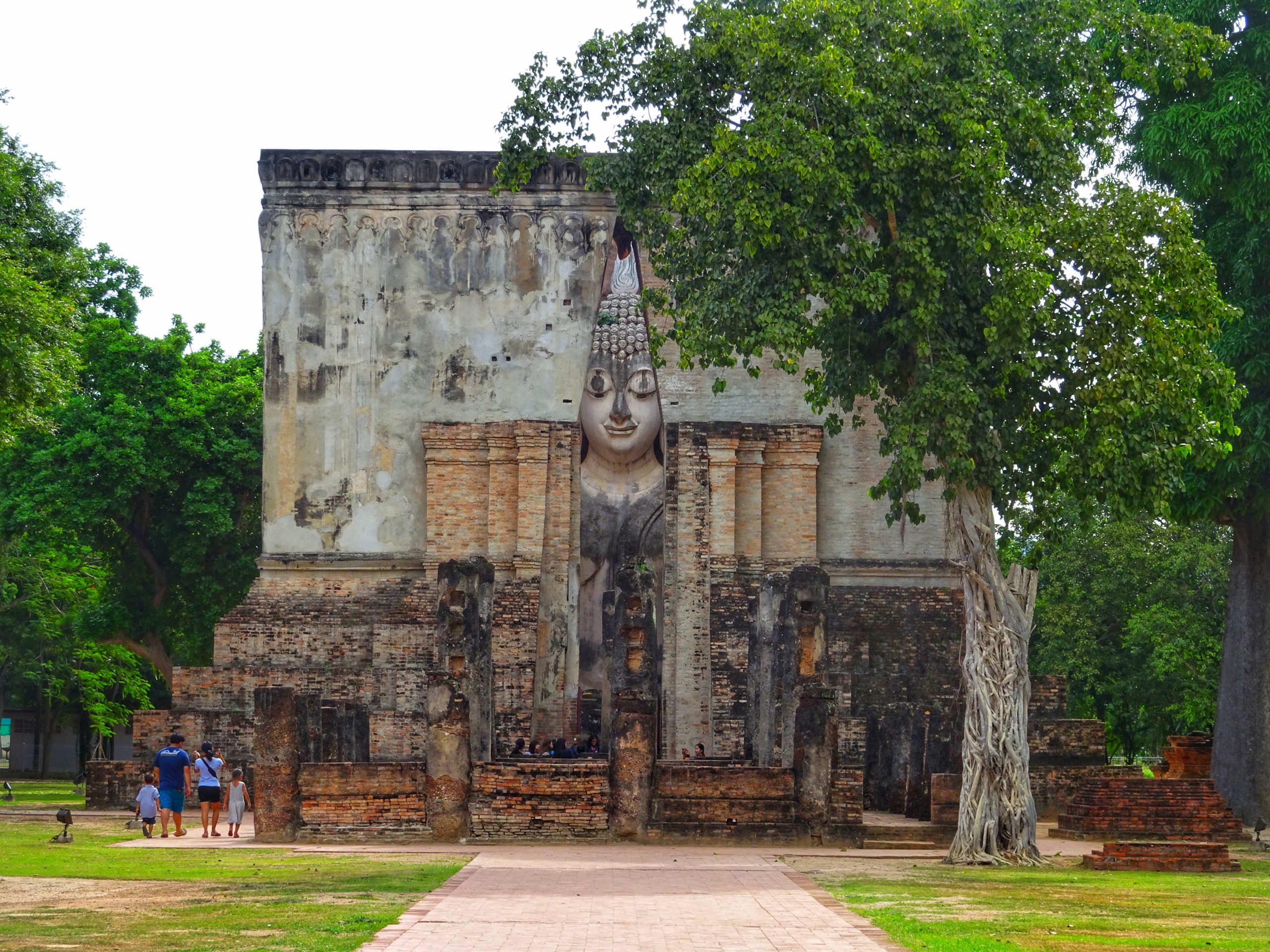 The Walking Buddha of Sukhothai